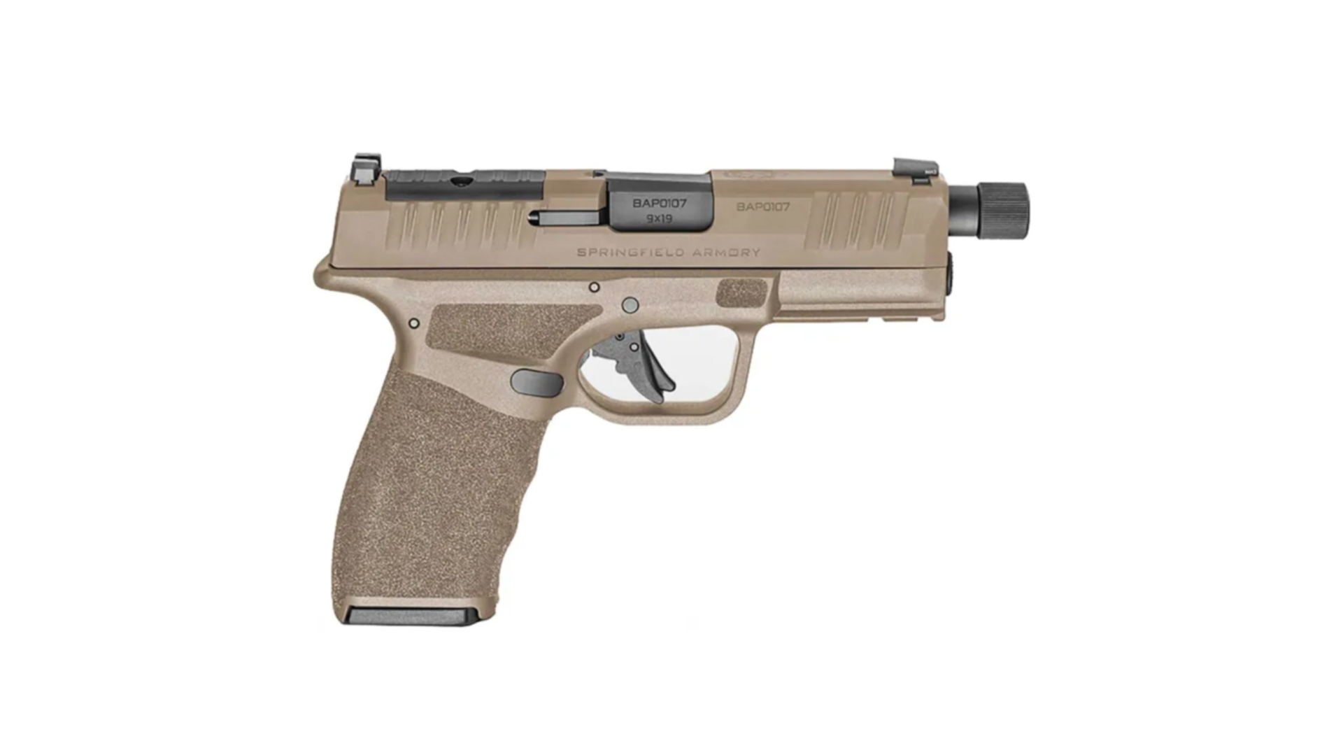 New For 2024: Springfield Armory Hellcat Pro OSP Threaded Desert FDE ...