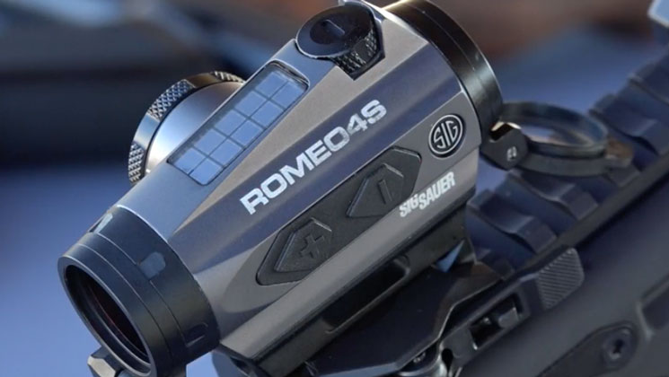 SHOT Show 2017: SIG Sauer Romeo4S Electro-Optics Reflex Sight | An ...