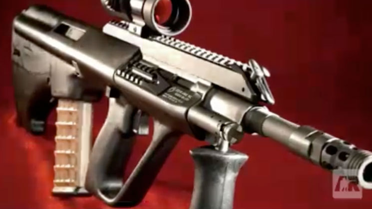 Fieldstripping the Steyr AUG | An Official Journal Of The NRA